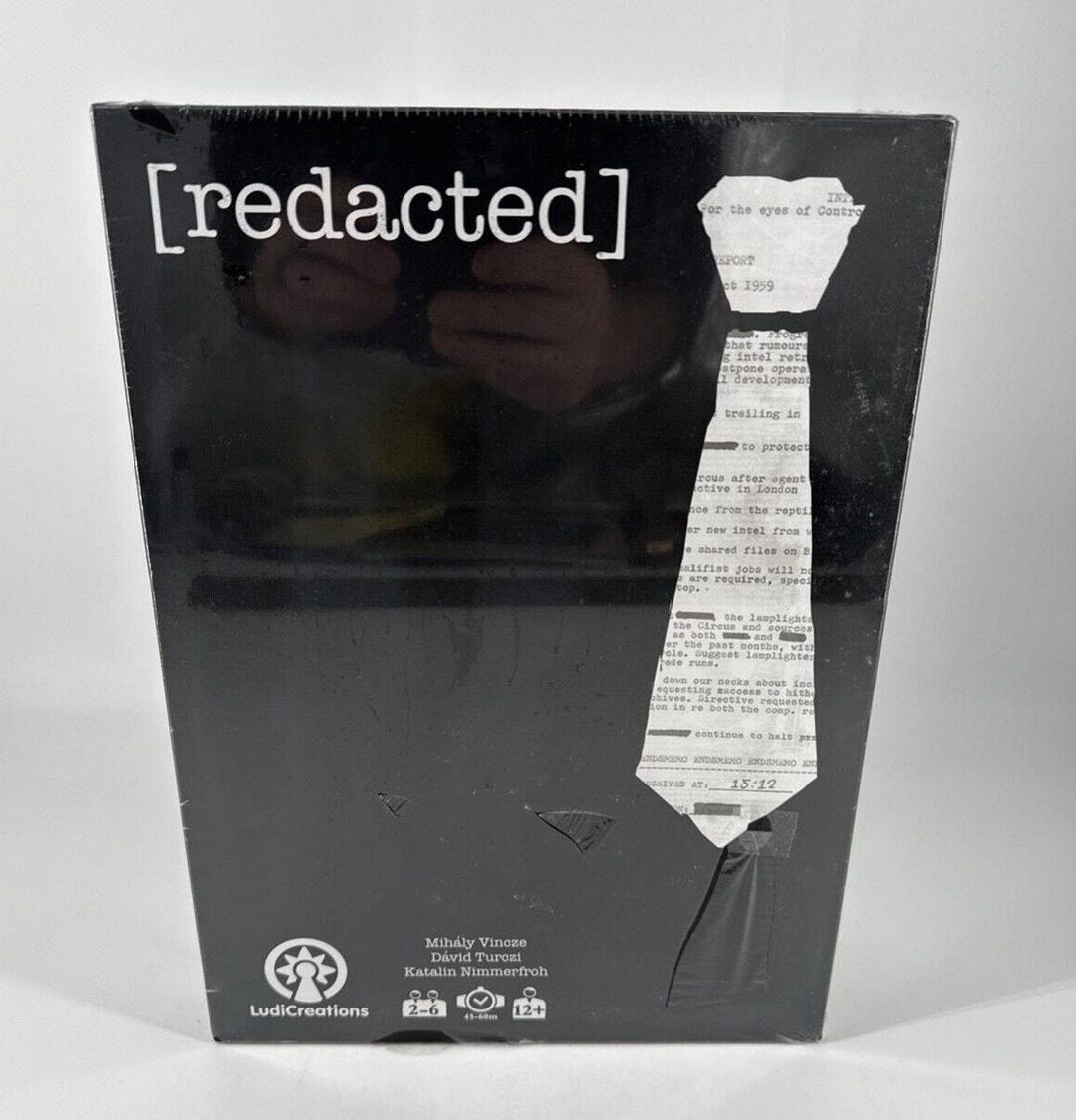 Board Game Redacted Spy Espionage 2014 Ludicreations Brand New Factory ...