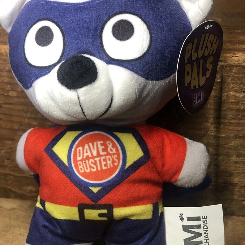 Dave and Buster Plush - Etsy