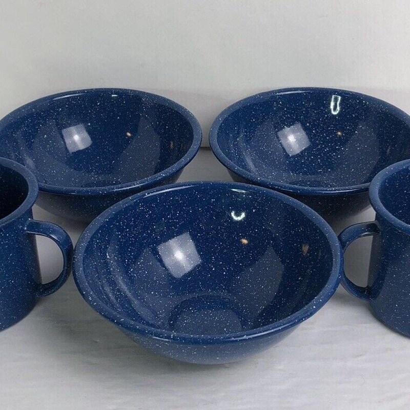 Enamelware Cups - Etsy
