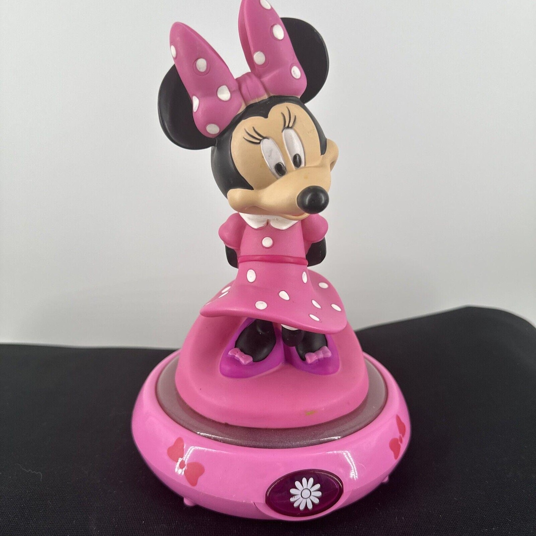 Disney MINNIE MOUSE Figural Night Light With Auto-shut off Peachtree ...