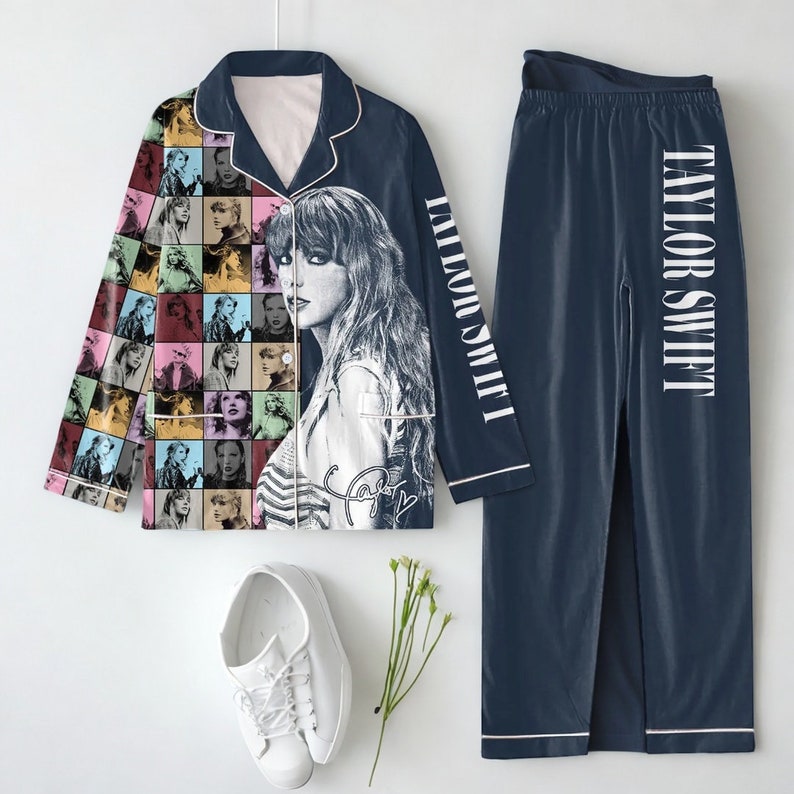 Taylor Swift Pajamas Set 1989 Taylor's Swift Pajamas Set - Etsy New Zealand