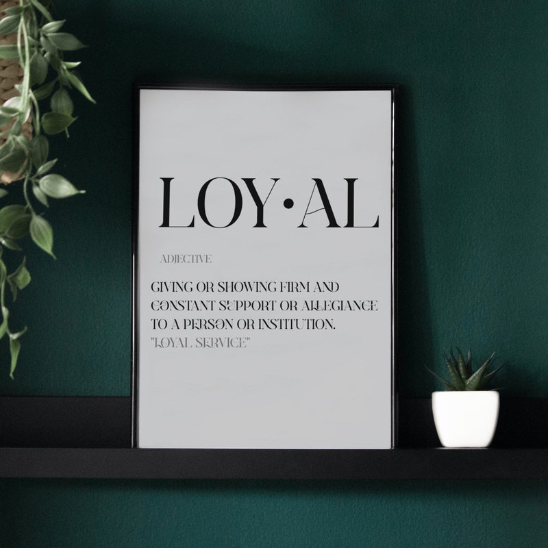 Loyal - Etsy
