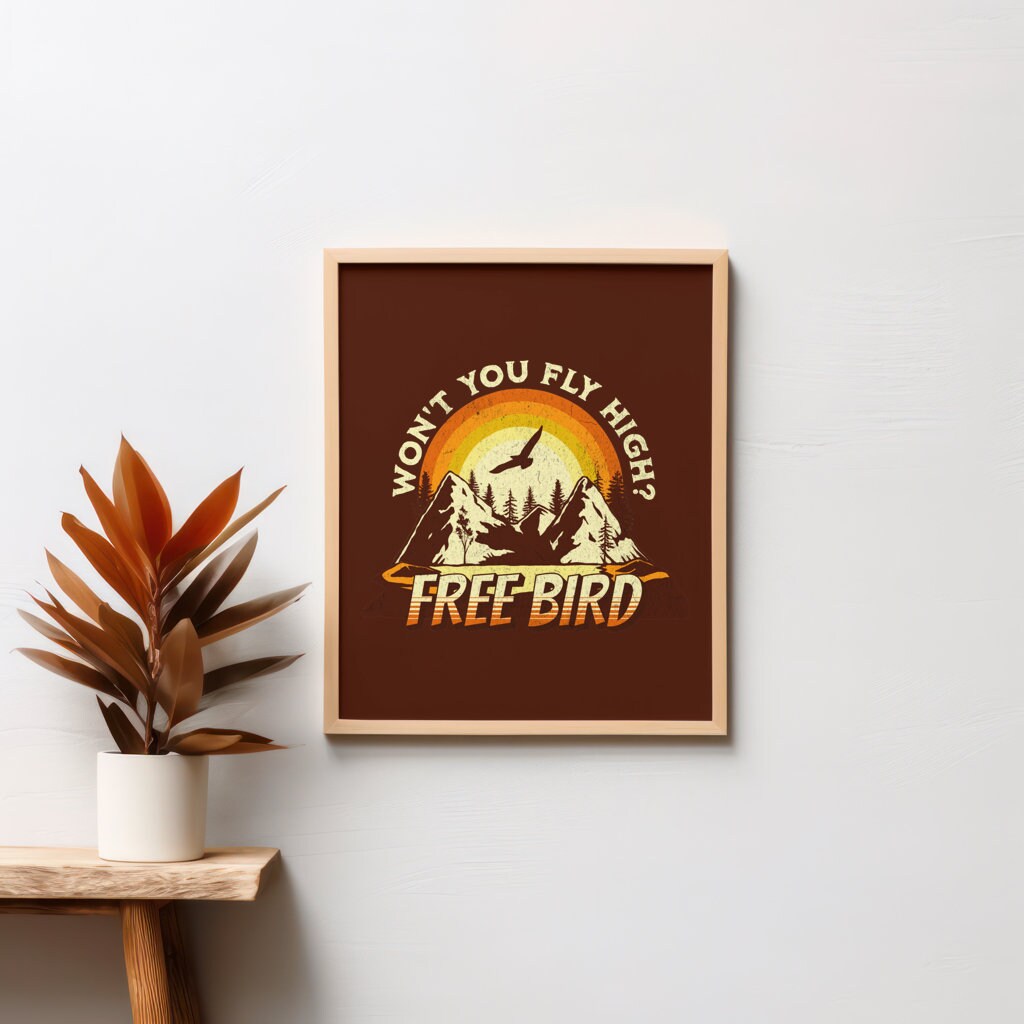 Free Bird Poster Digital Download - Etsy