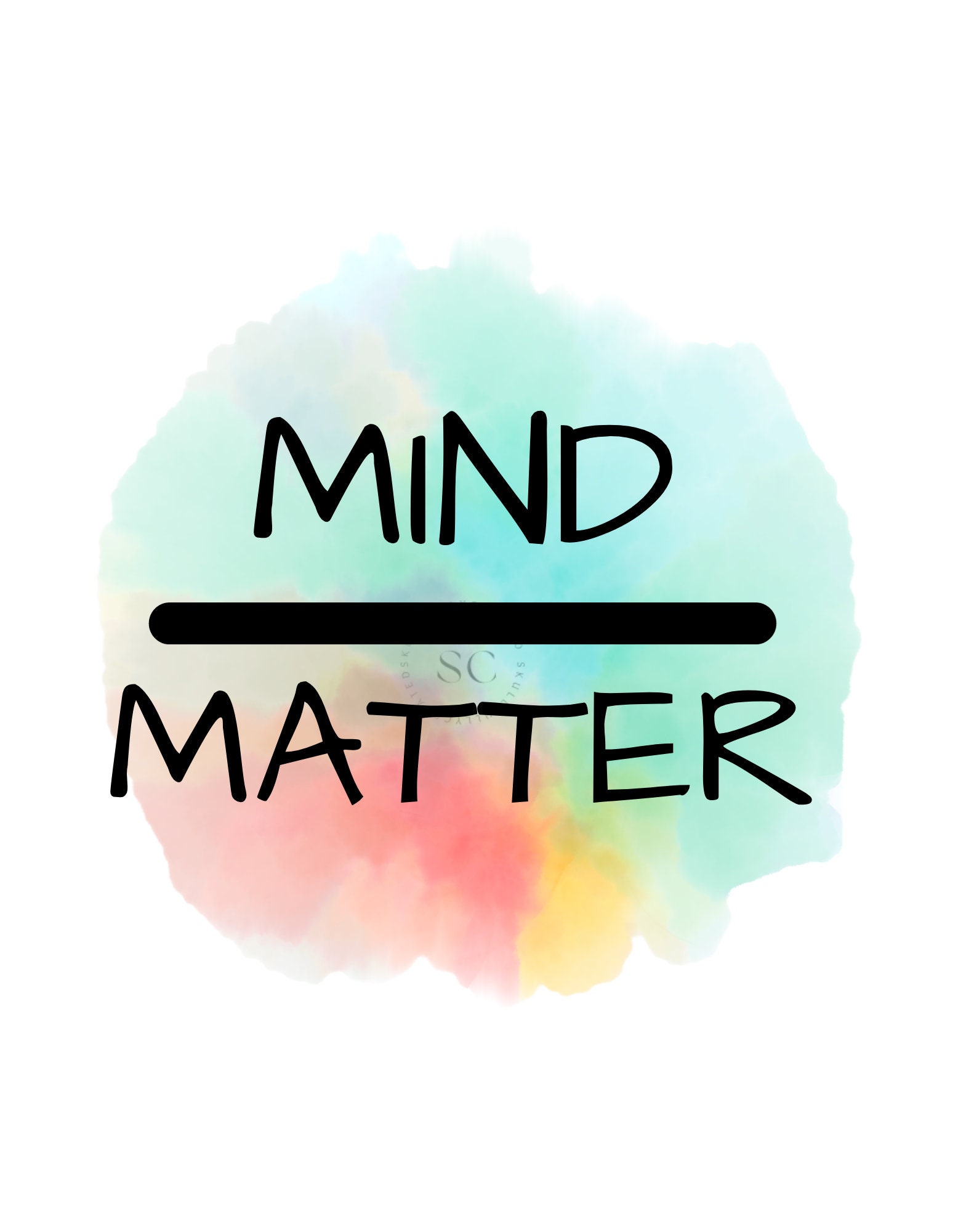 MIND OVER MATTER Png/svg - Etsy
