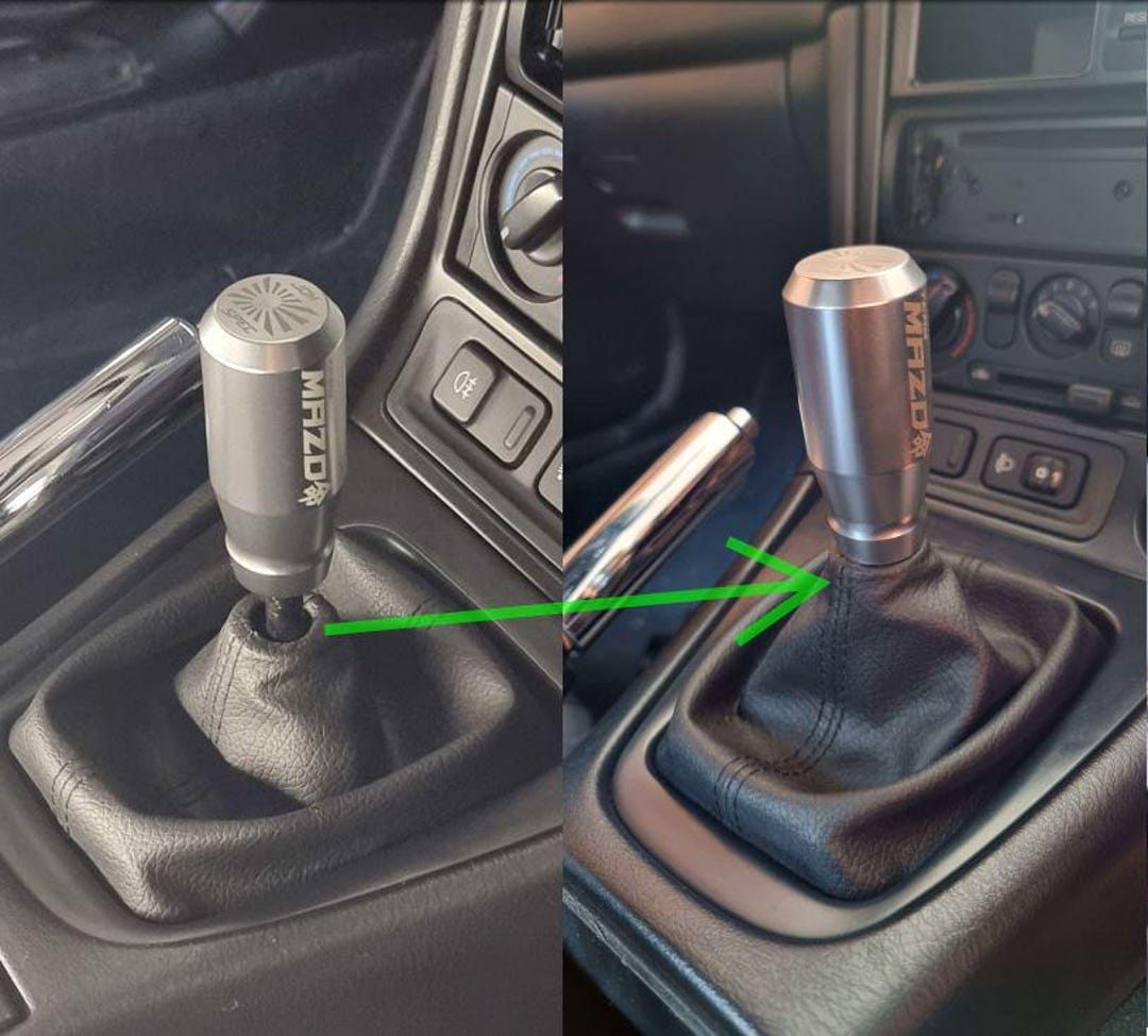 Gear Shifter Boot Retainer Add-on, Aluminium, JDM, SIM, Gear Shifter ...