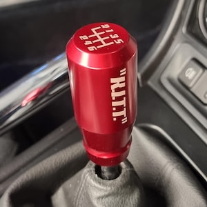 Personalised Gear Shift Knob, Laser Etched Anodised Aluminium - Etsy