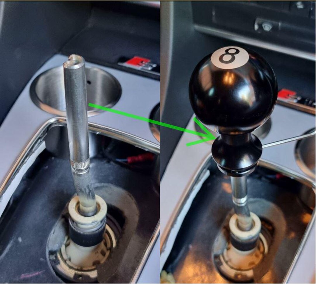 Gear Shift Knob Adapter for Non-threaded Shafts - Etsy