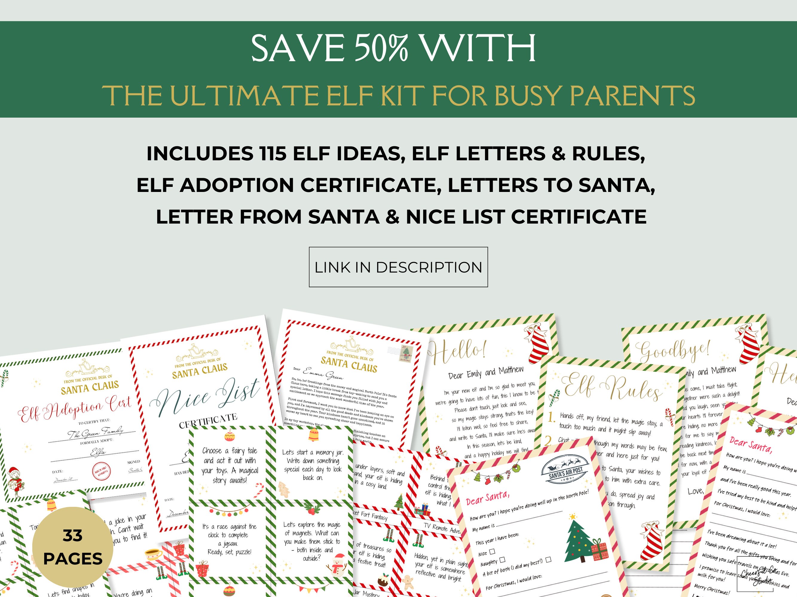 Elf Ideas | Elf Printable With Elf Hiding Places, Elf Activities, Elf ...