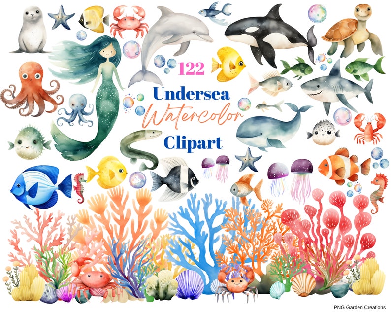 122 PNG Undersea Clipart Images in High-resolution | 300 Dpi ...