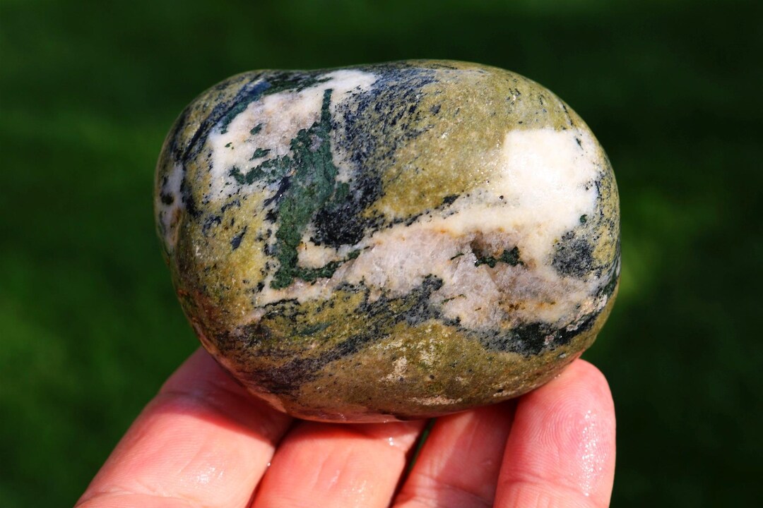 Dallasite Breccia, 11.25oz Quartz, Altered Basalt, Epidote, and ...