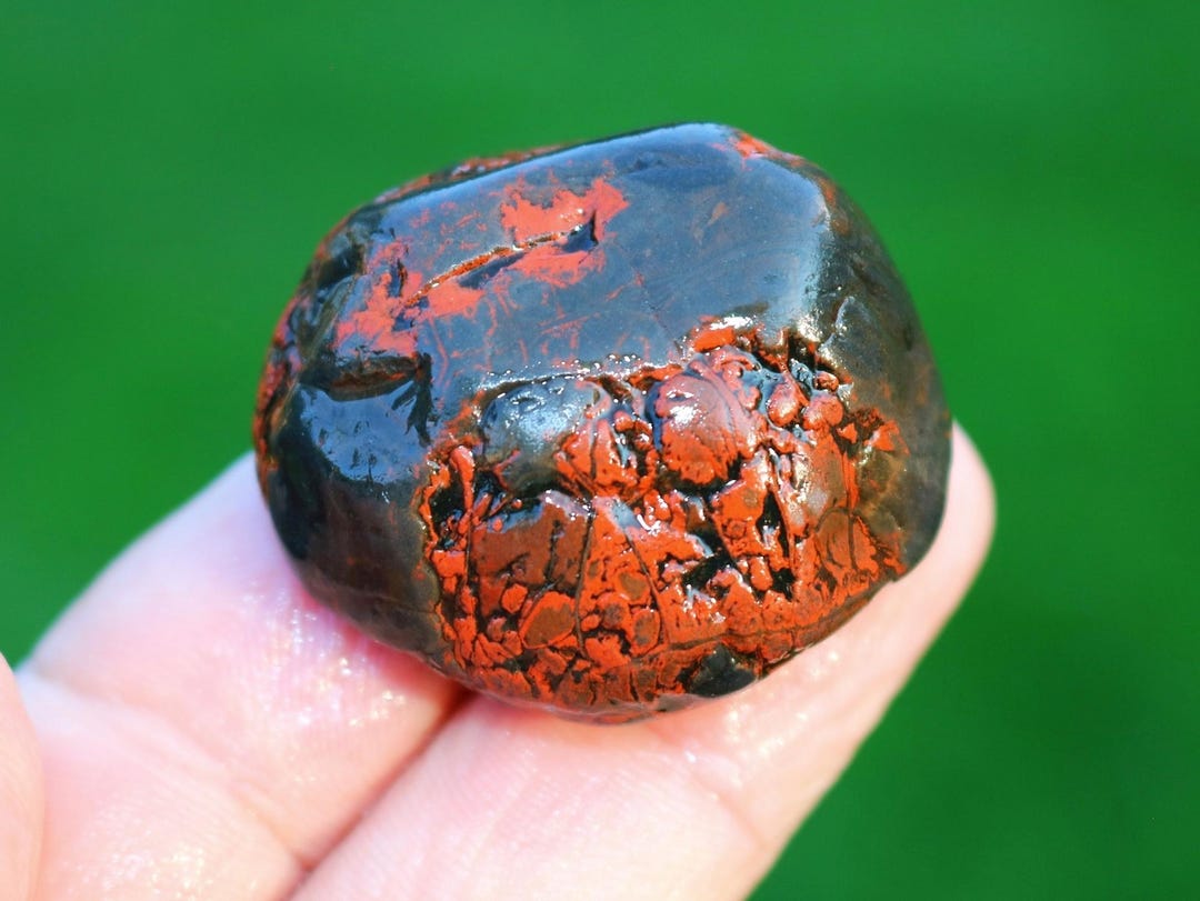 Magnetic Magnetite 1.16oz, Naturally Water Tumbled, Lake Superior Rocks ...