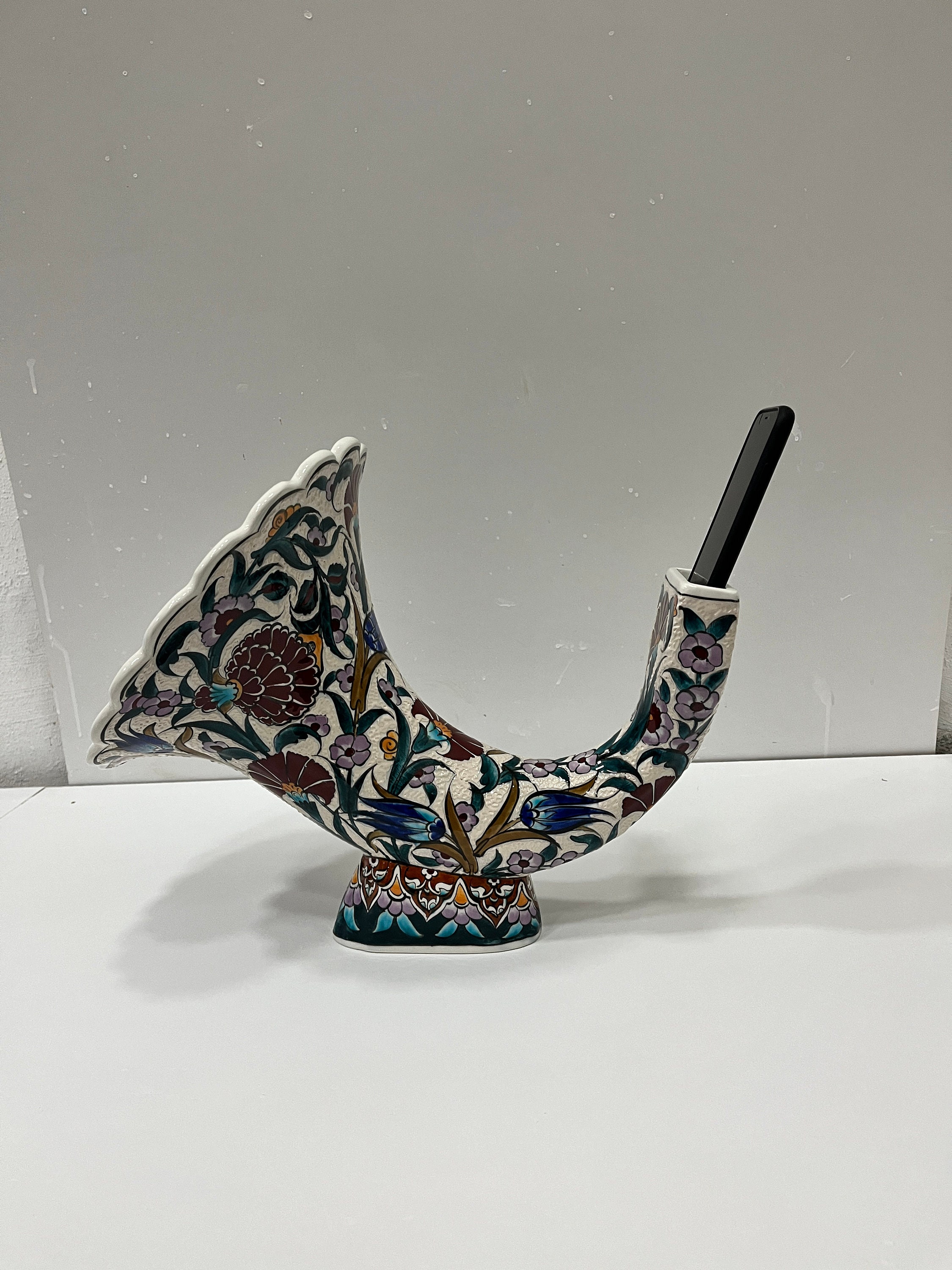 Decorative Gramophone, Naturel Sound Bomb, Acoustic Gramophone, New ...