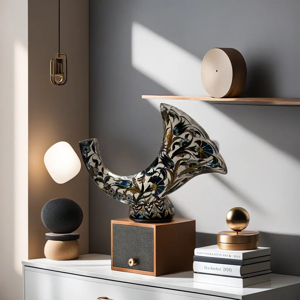 Decorative Gramophone, Naturel Sound Bomb, Acoustic Gramophone, New ...