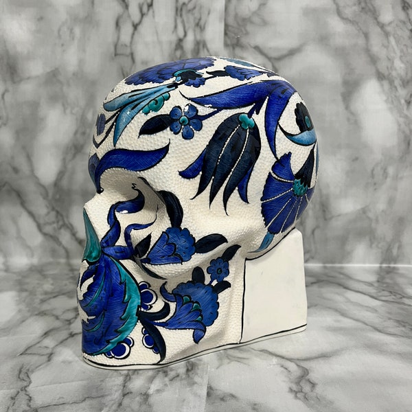 Skull Ceramic Decor - Etsy
