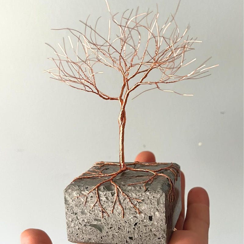 Copper Wire Tree - Etsy