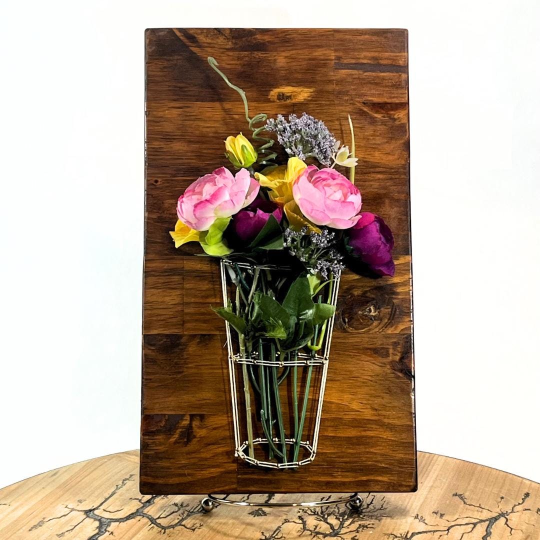 Charming Upcycled Floral String Art Vase Wall Hanging Cozy Home Decor - Etsy