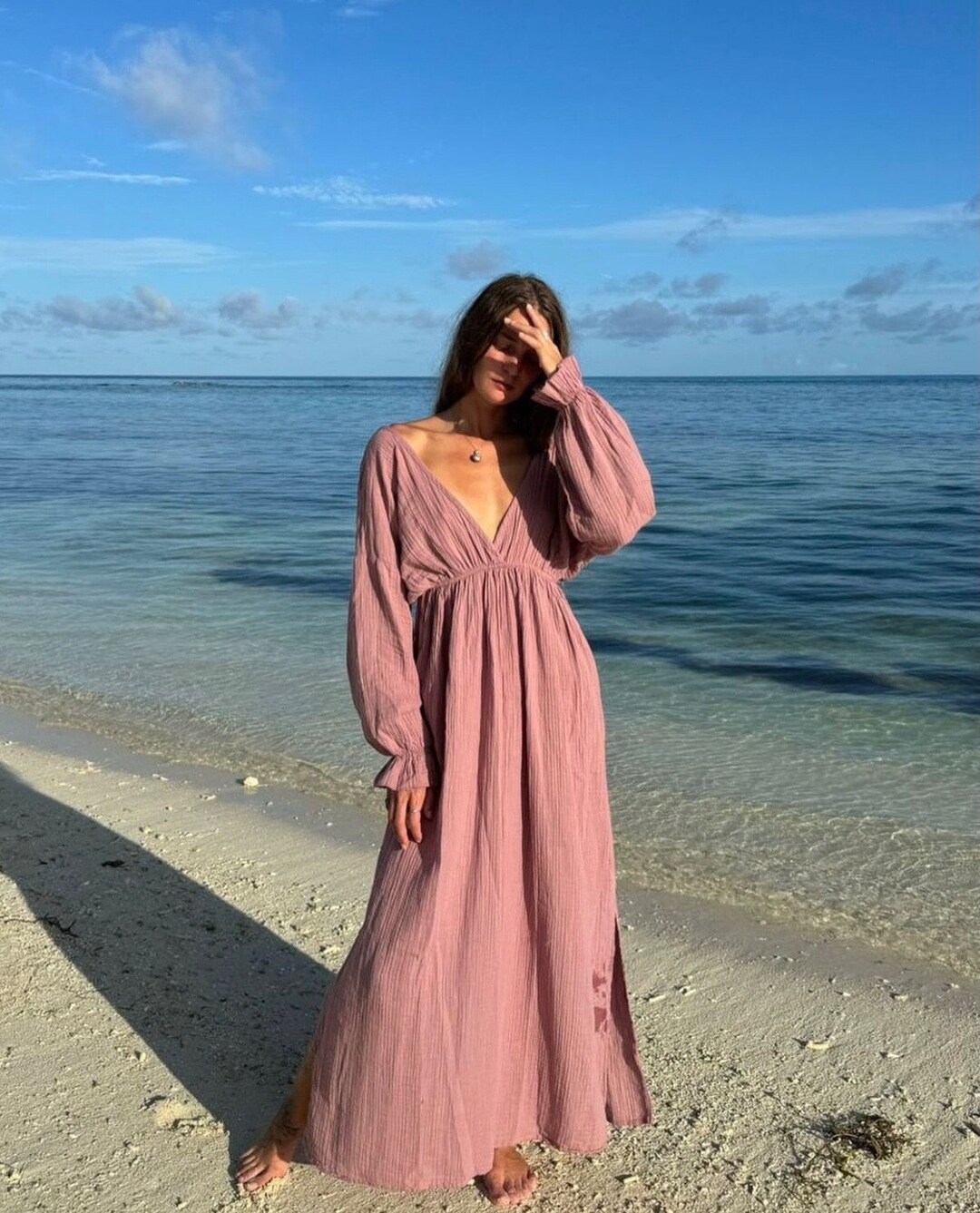 Goddess Dress,long Summer Dress,linen Boho Maxi Dress,cleopatra Costume ...