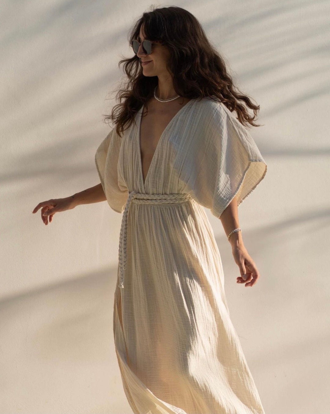 Linen Goddess Dress,cleopatra Costume,egyptian Dress,long Summer Dress ...