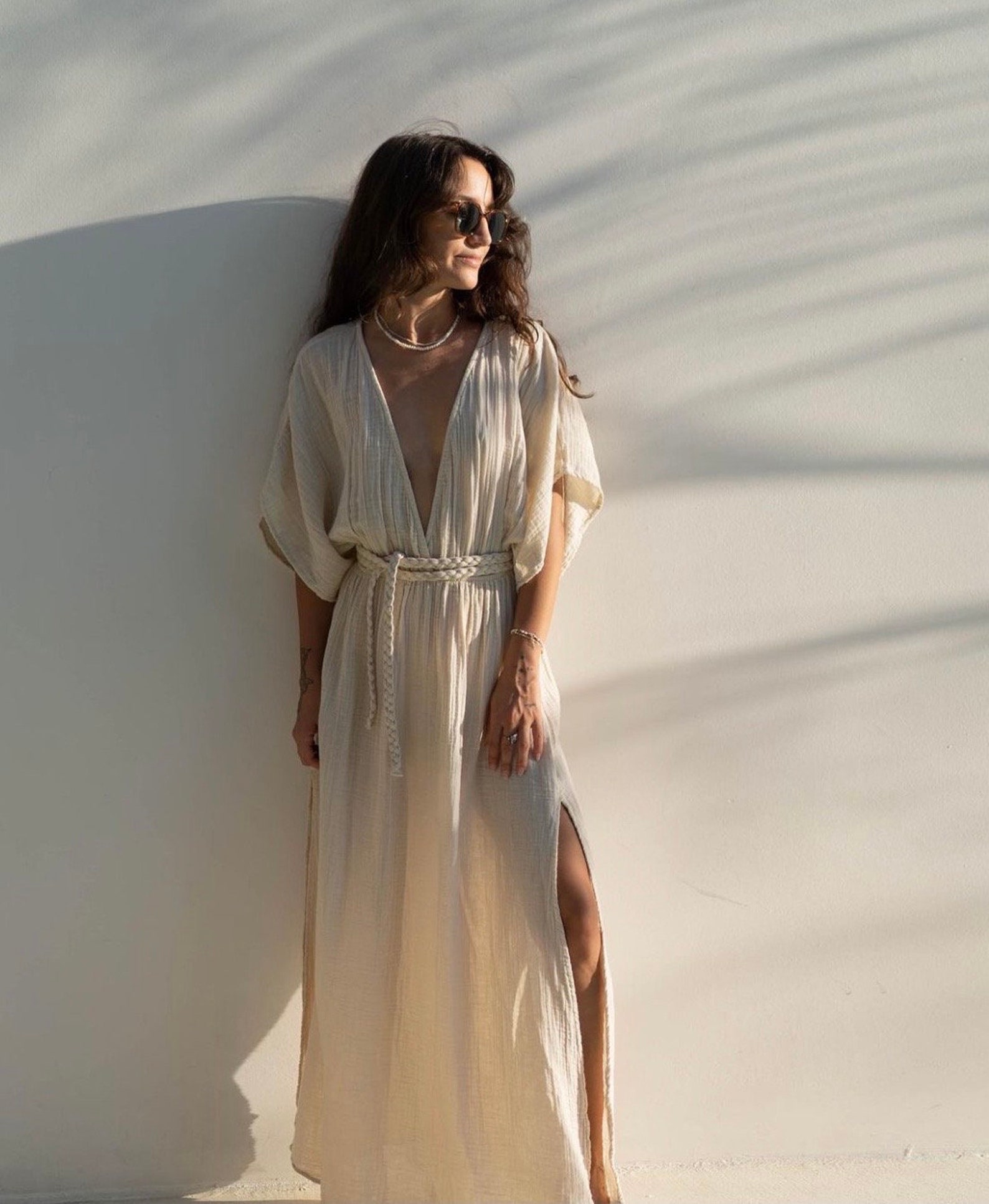 Linen Goddess Dress,cleopatra Costume,egyptian Dress,long Summer Dress ...