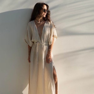 Linen Goddess Dress,cleopatra Costume,egyptian Dress,long Summer Dress ...