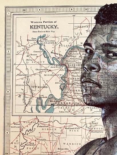 Muhammad Ali Portrait Print, Louisville Map Art (A4 Unframed) - Etsy