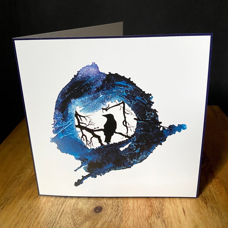 Ink Drawing Raven - Etsy UK