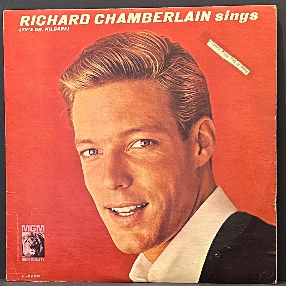 Richard Chamberlain - Richard Chamberlain Sings - Vinyl LP - Vintage ...