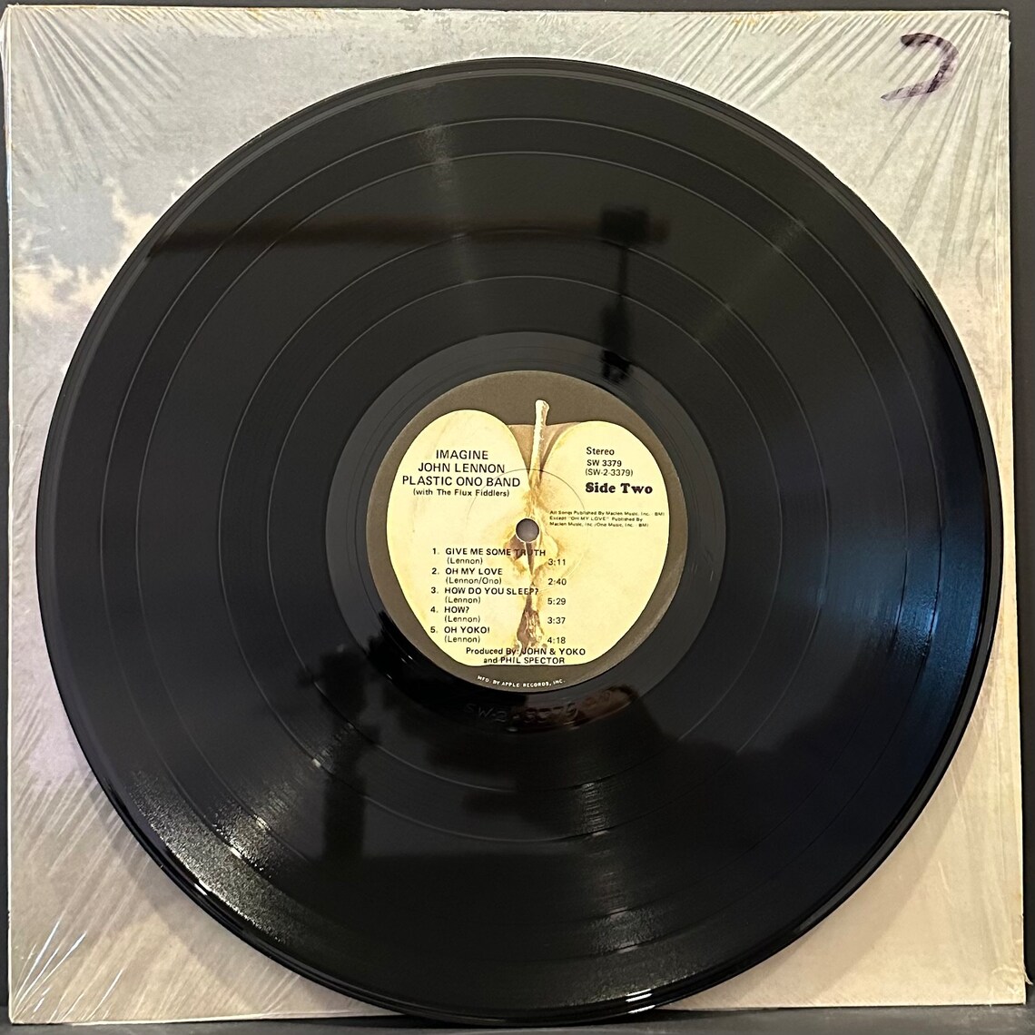 John Lennon - Imagine - Vinyl LP - Vintage 1971 - Etsy
