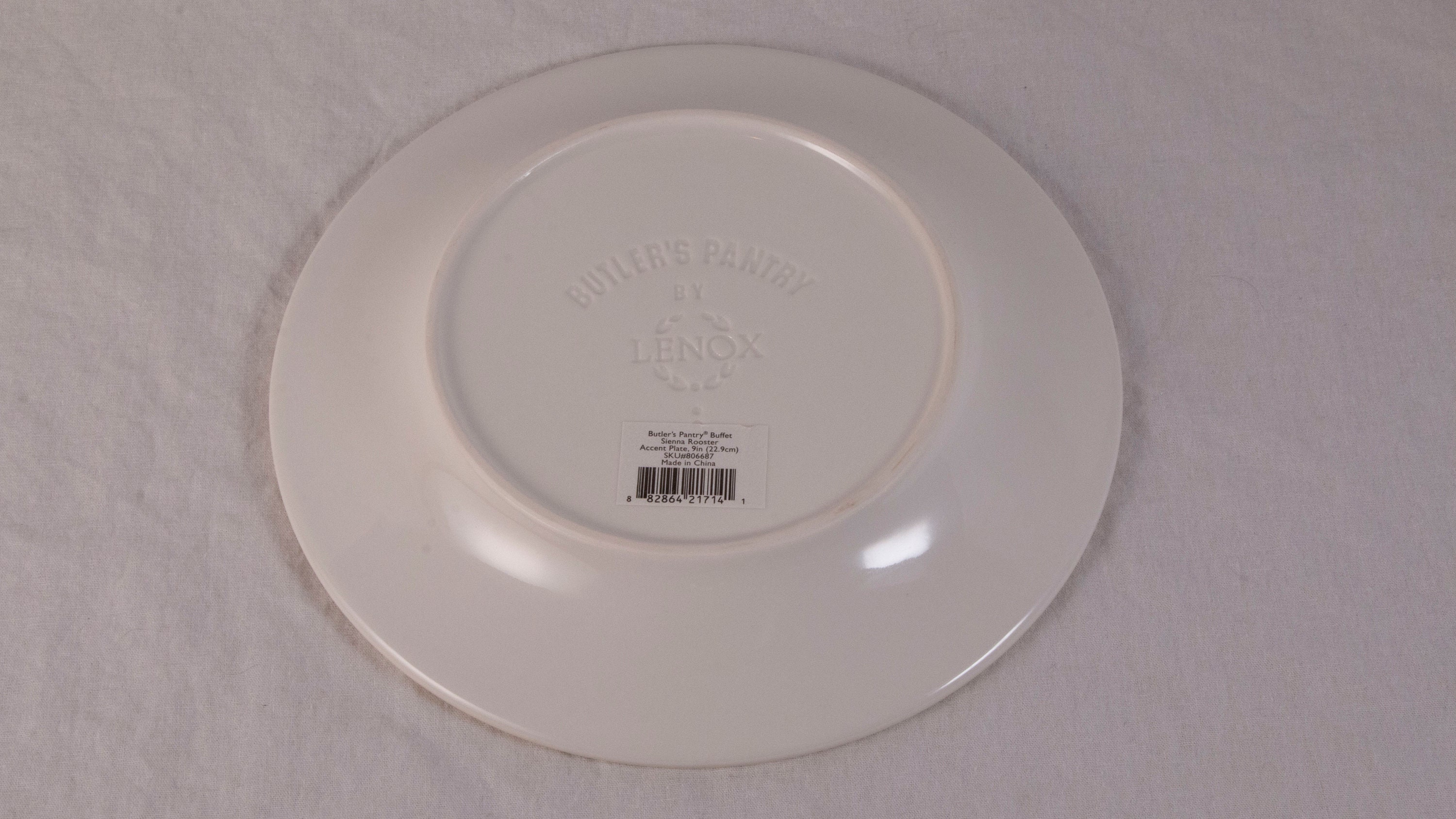 Vintage Lenox Butler's Pantry Sienna Rooster Accent Plate - 9 In - Etsy