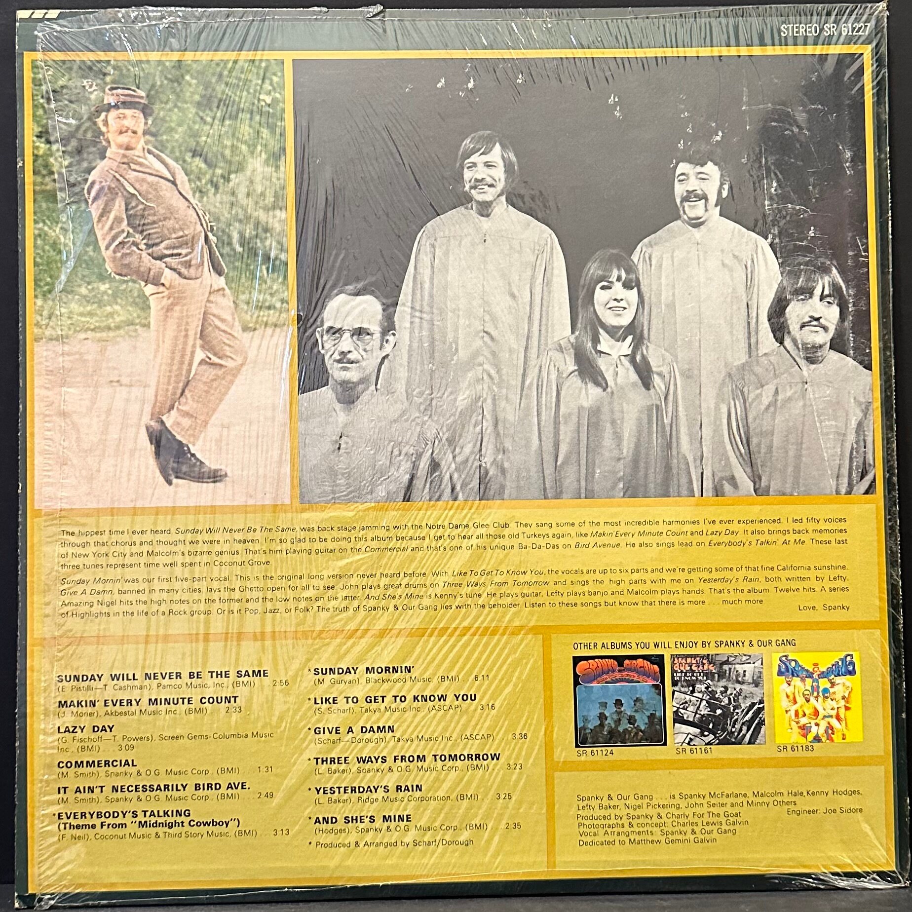 Spanky And Our Gang Spankys Greatest Hits Vinyl Lp Vintage 1969 Etsy