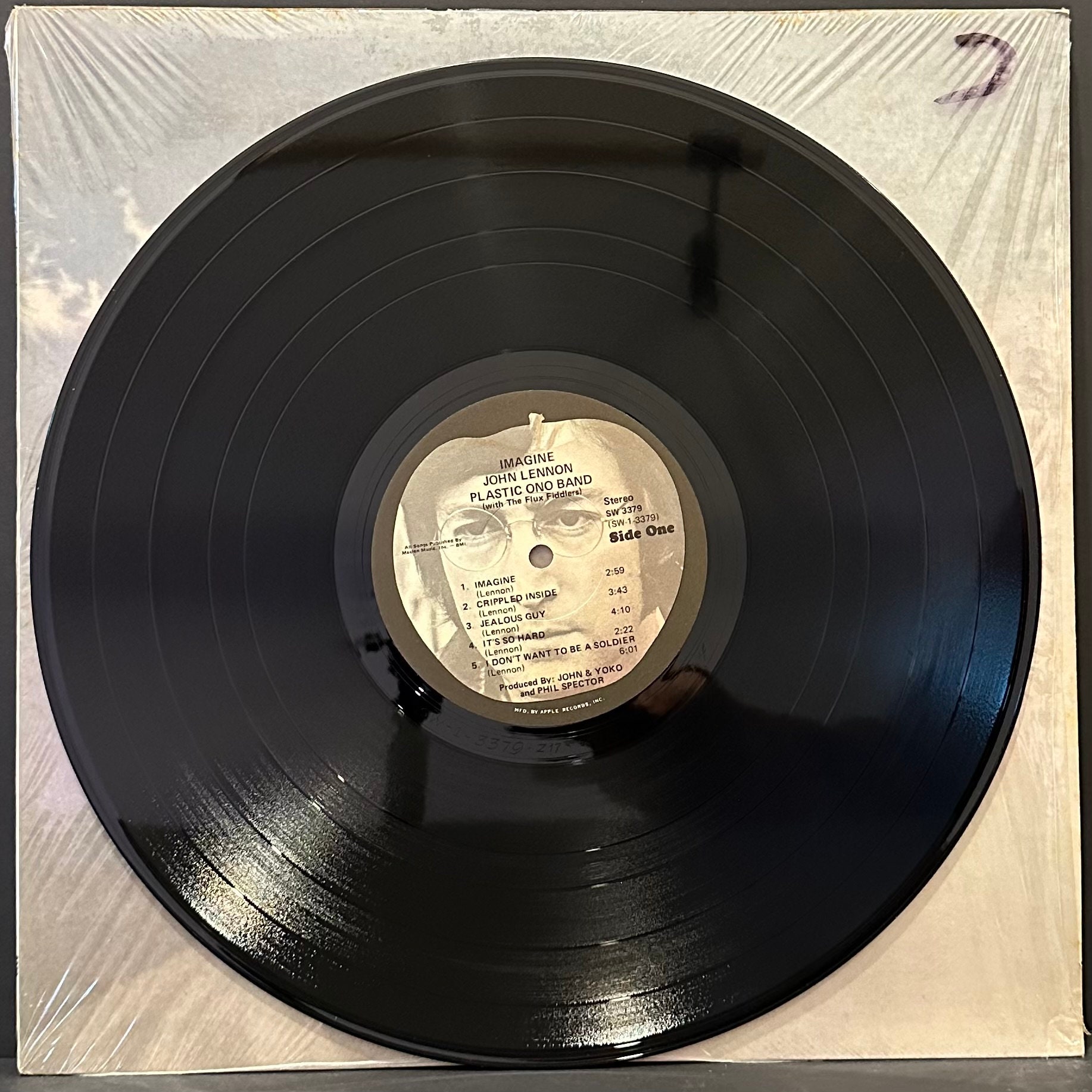 John Lennon - Imagine - Vinyl LP - Vintage 1971 - Etsy
