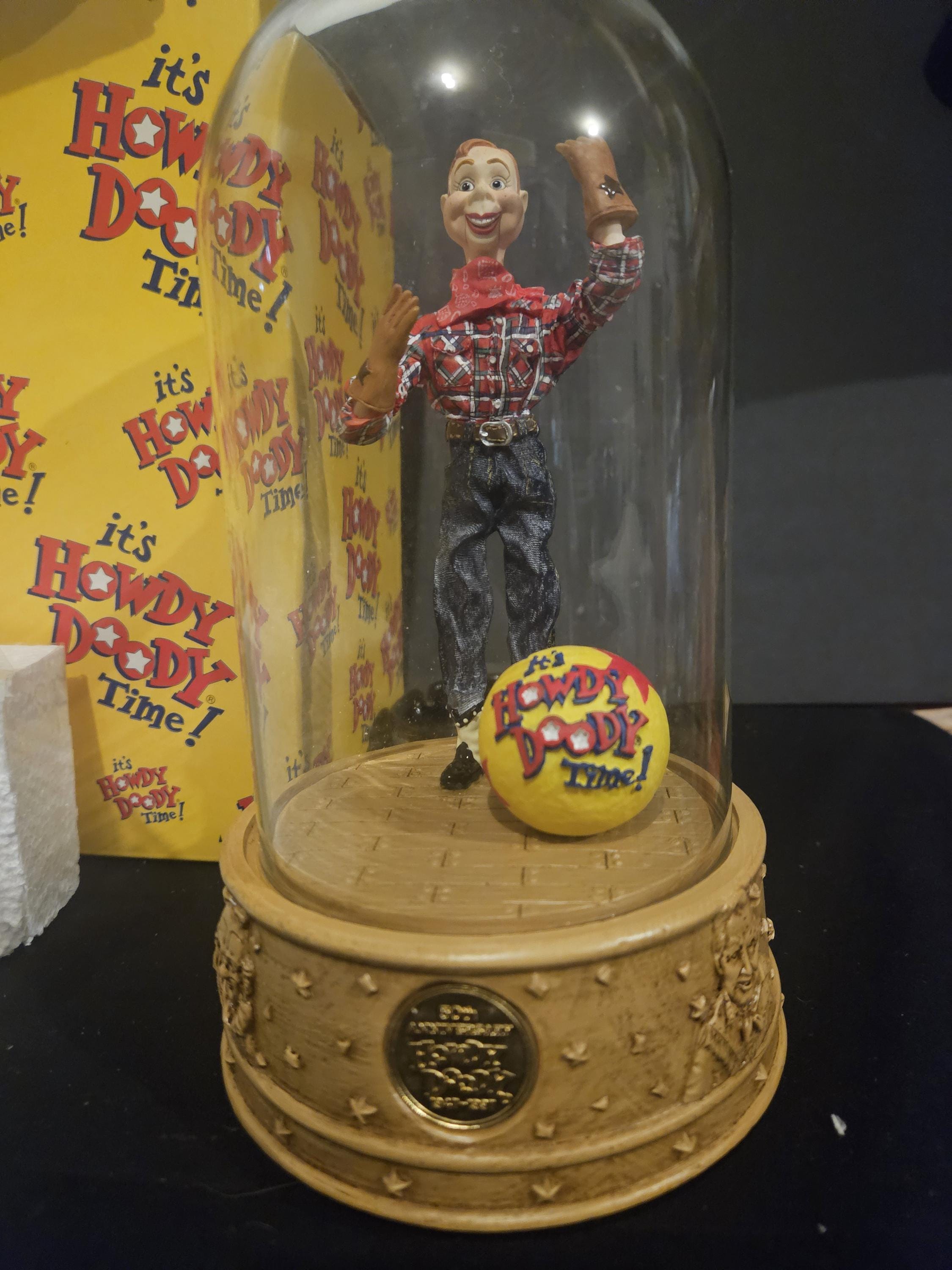 50th Anniversary Howdy Doody Music Box 1997 - Etsy