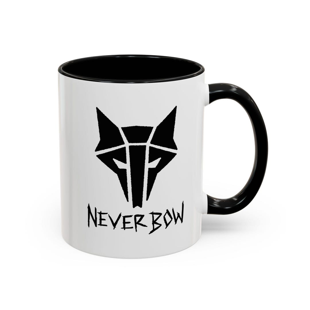 Red Rising Mug Never Bow Darrow and Sevro Howlers Hand Drawn Coffee Mug ...