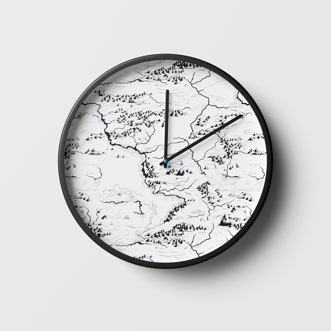 Fantasy Map SVG - Seamless Pattern, Transparent Background, Cut Out ...