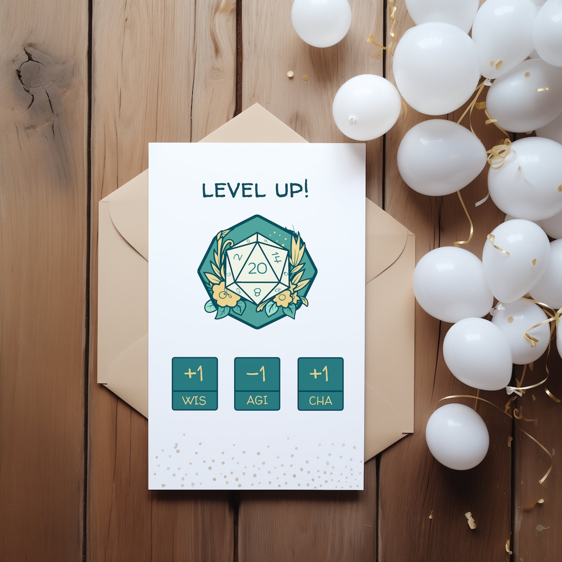 Roleplaying Birthday Card, Gift for Tabletop RPG Player, RPG Birthday ...