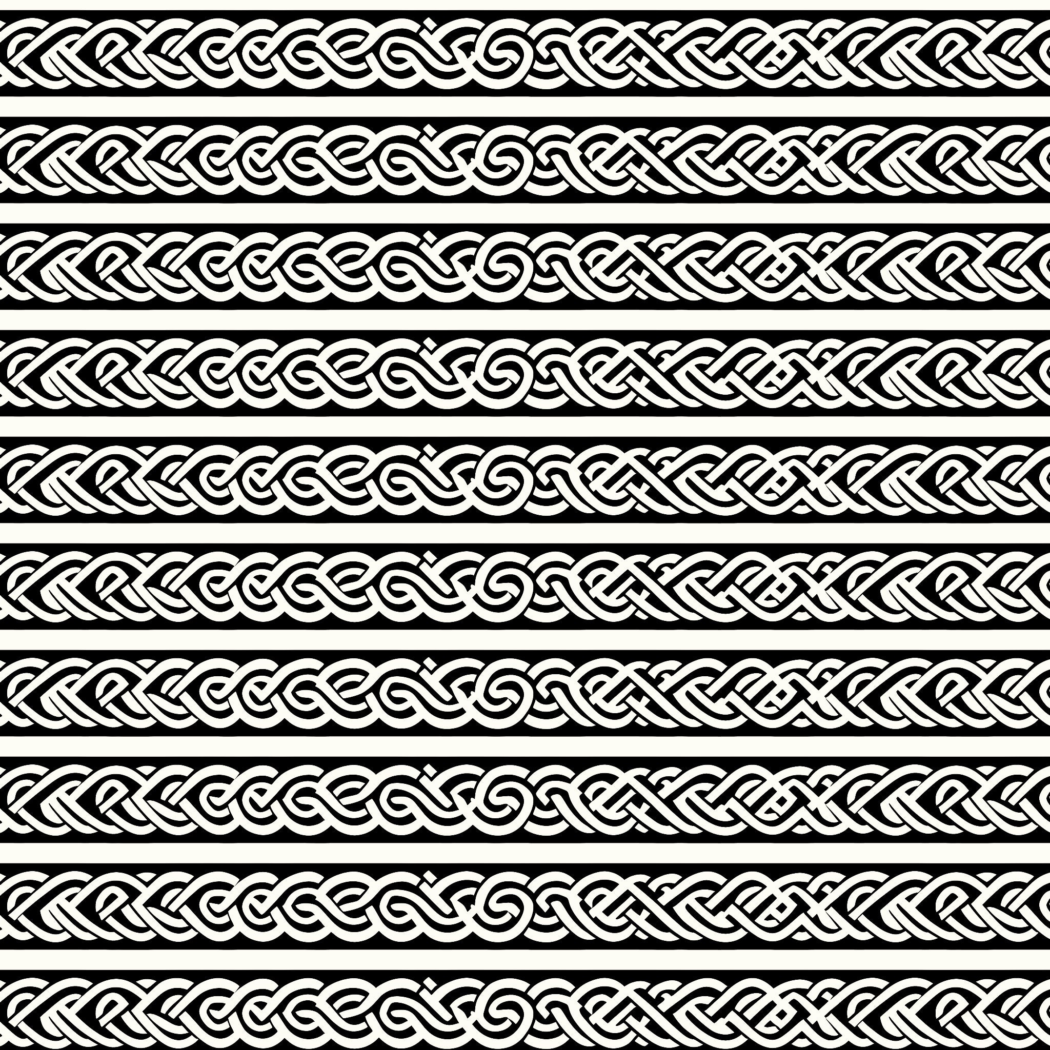 Legends of Valhalla: Viking Borders - 20 Pack Seamless Digital Papers ...