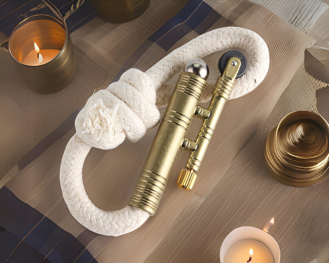 Trench Rope Lighter: Premium Windproof Accessory for Outdoor - Etsy