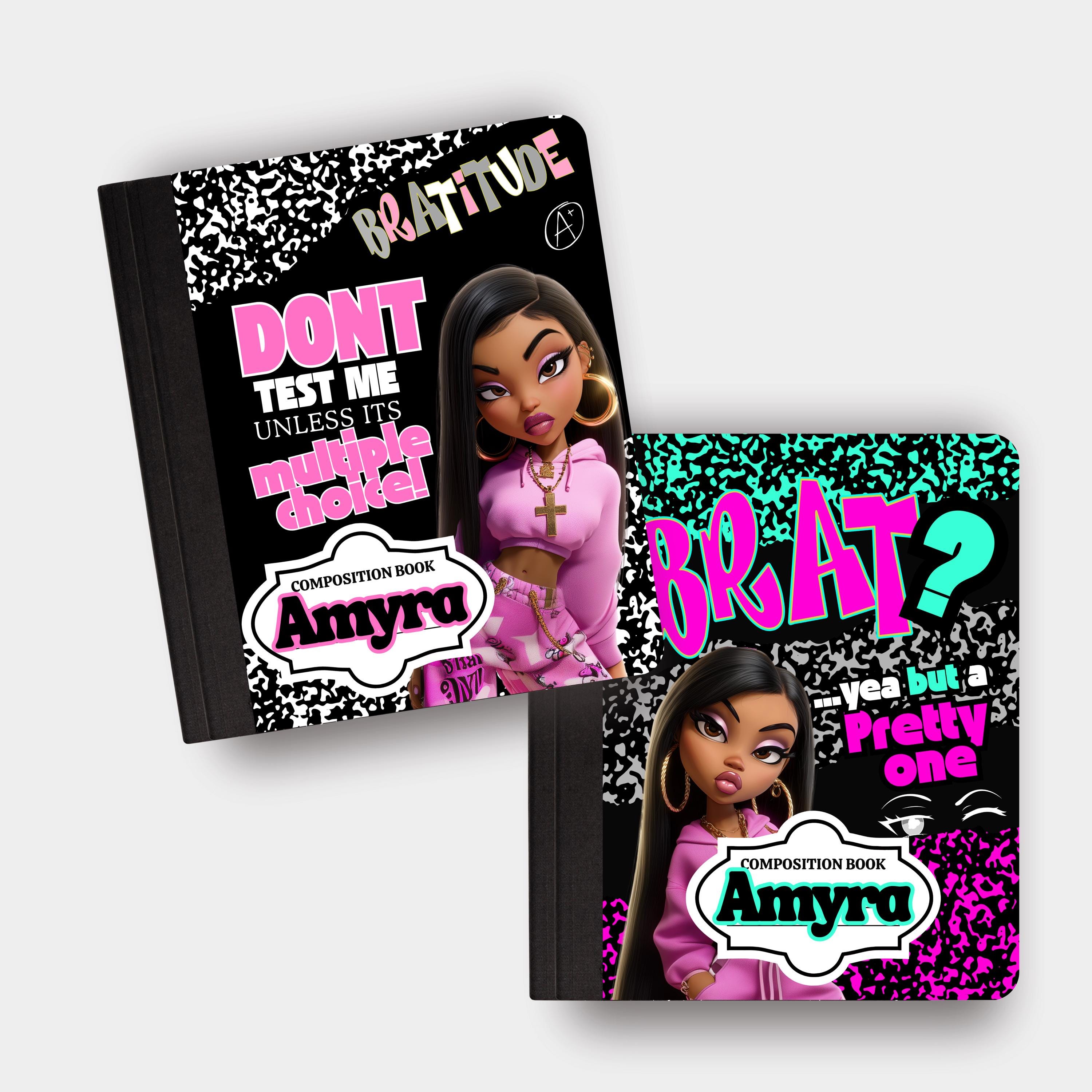 6 Digital Composition Notebook Cover Template| Notebook Covers for Back ...