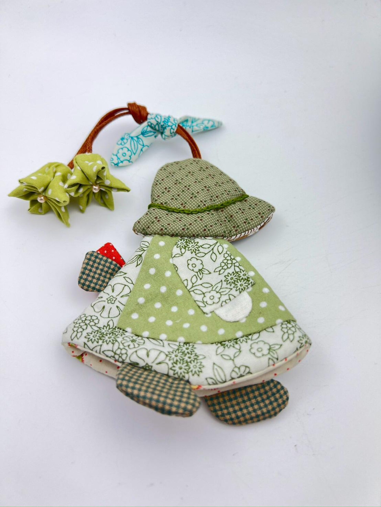 Sunbonnet Sue Key Holder, Cute Key Cover, Key Bag, Patchwork, Key Case ...