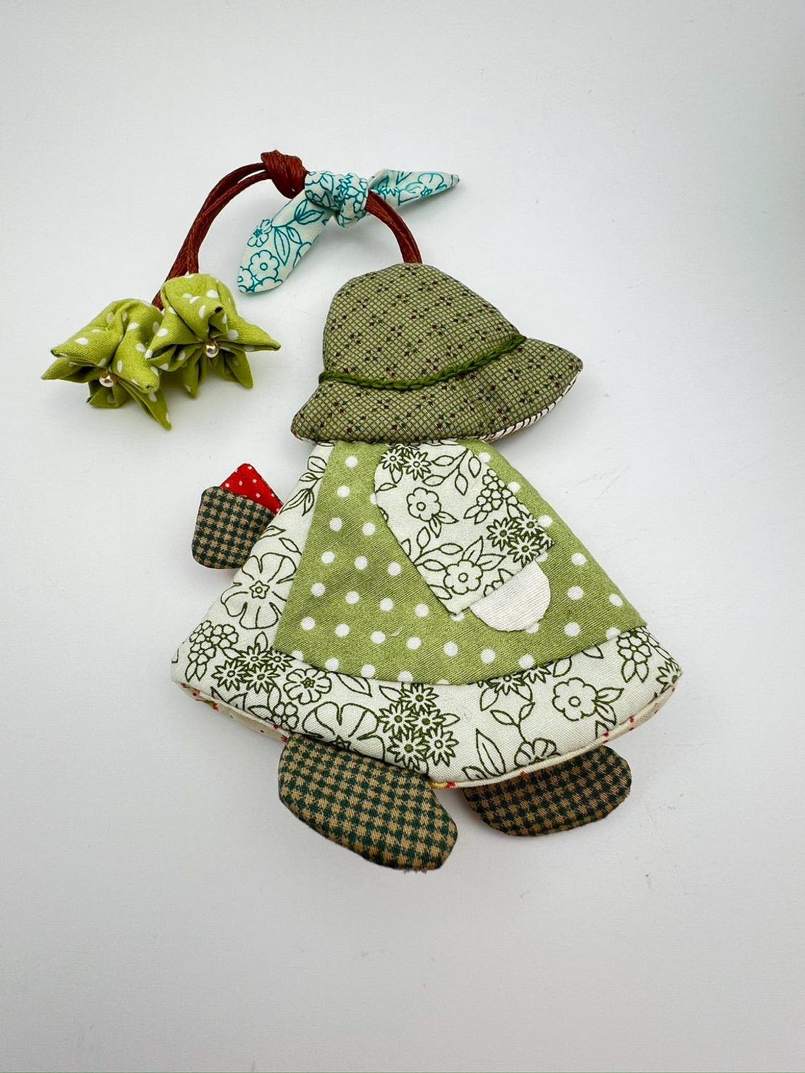 Sunbonnet Sue Key Holder, Cute Key Cover, Key Bag, Patchwork, Key Case ...