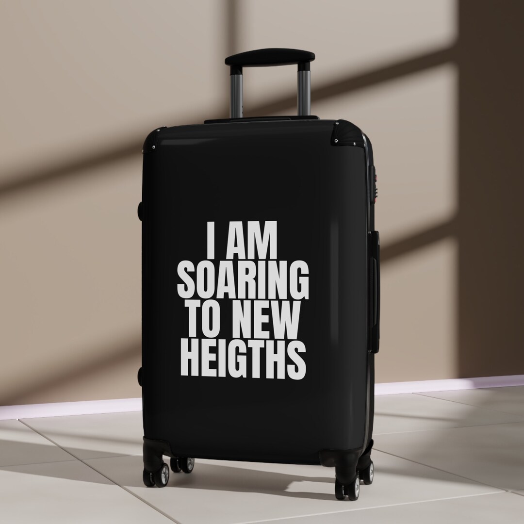 Stylish Suitcase Travel With Style High Quality Suitcase With - Etsy