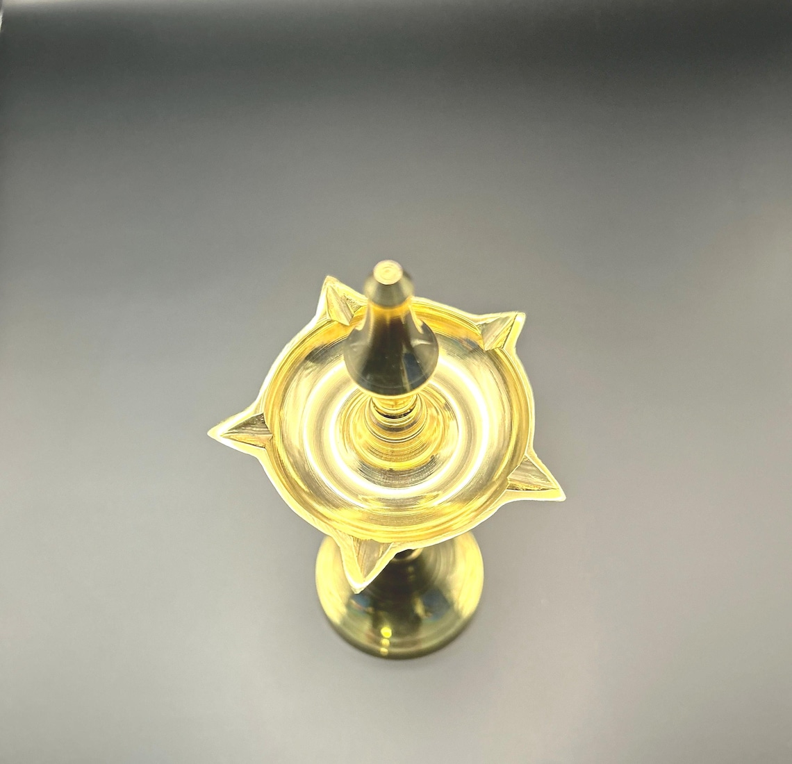 Brass Kerala Samai Diya – 7” Kutthu Vilakku Deepam | Panchmahal Diwali ...