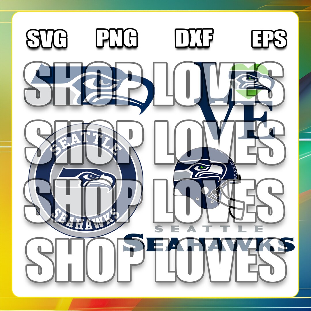 Seattle Seahawkks Football SVG PNG Bundle, Svg Sports Files, Svg for ...