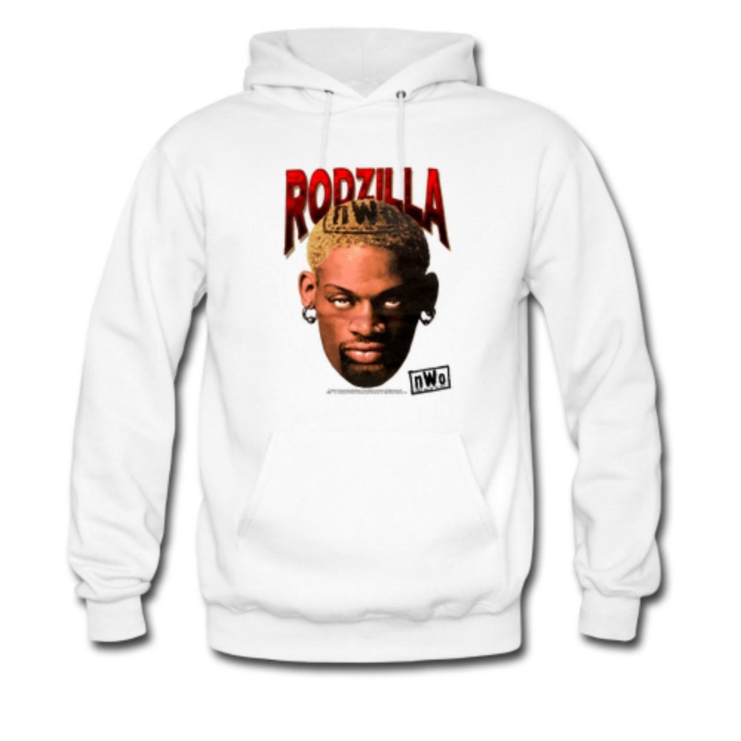 Rodzilla Dennis Rodman Wcw Monday Nitro Tnt Gildan Hoodie - Etsy