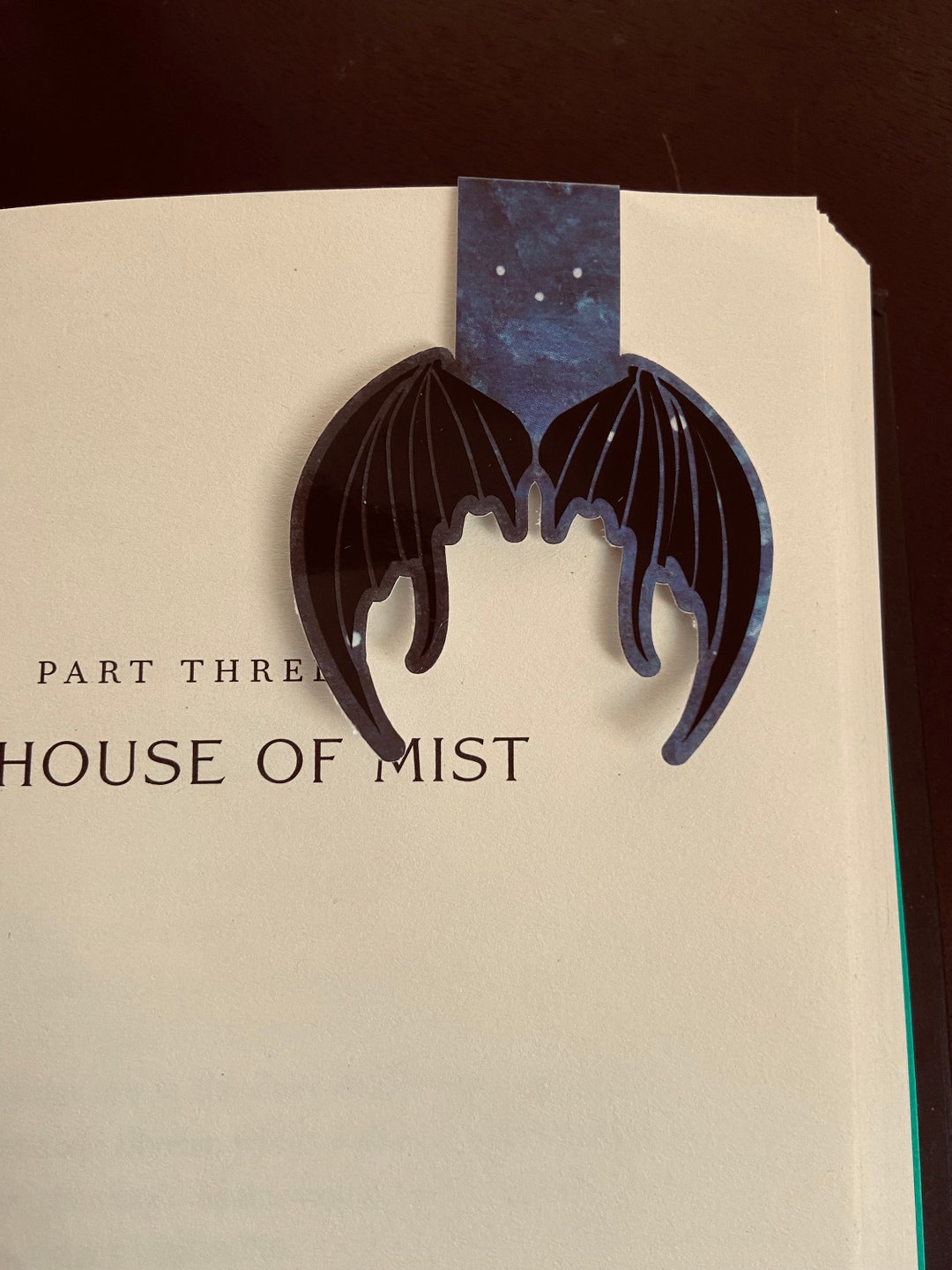 Bat Wings Magnetic Bookmark, Illyrian Wings Bookmark, ACOMAF Bookmark ...