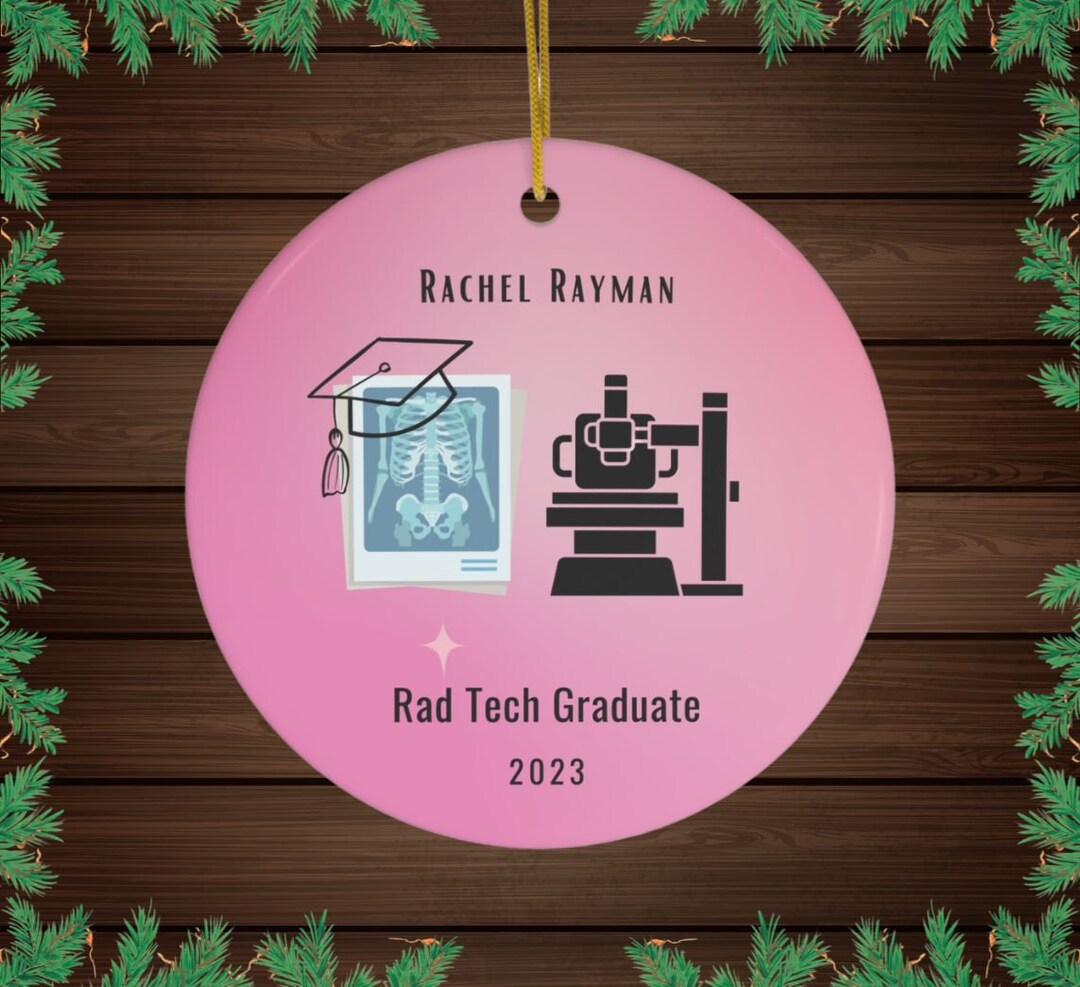 Personalized Xray School Graduation Ornament, Custom Ornament ...