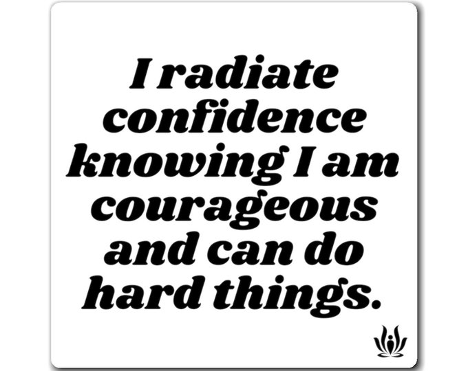 Affirmation Magnet Motivational Fridge Magnet Inspirational - Etsy