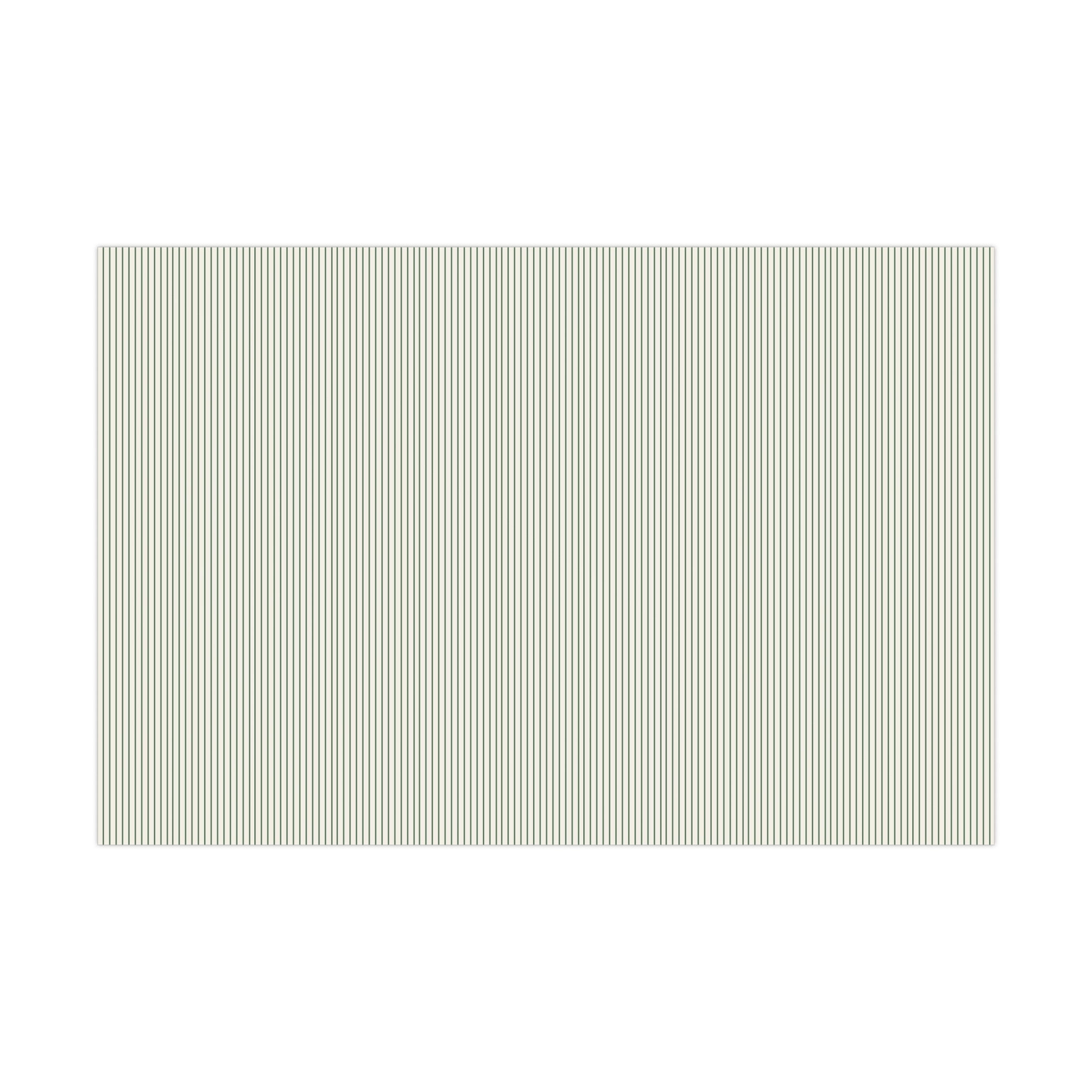 Vintage Sage Green Pinstripe Christmas Wrapping Paper, Christmas ...