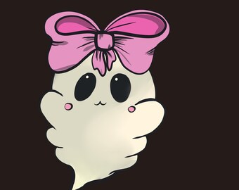 So Cute It's Scary Baby Ghost Boy and Girl Removable Bow - Etsy