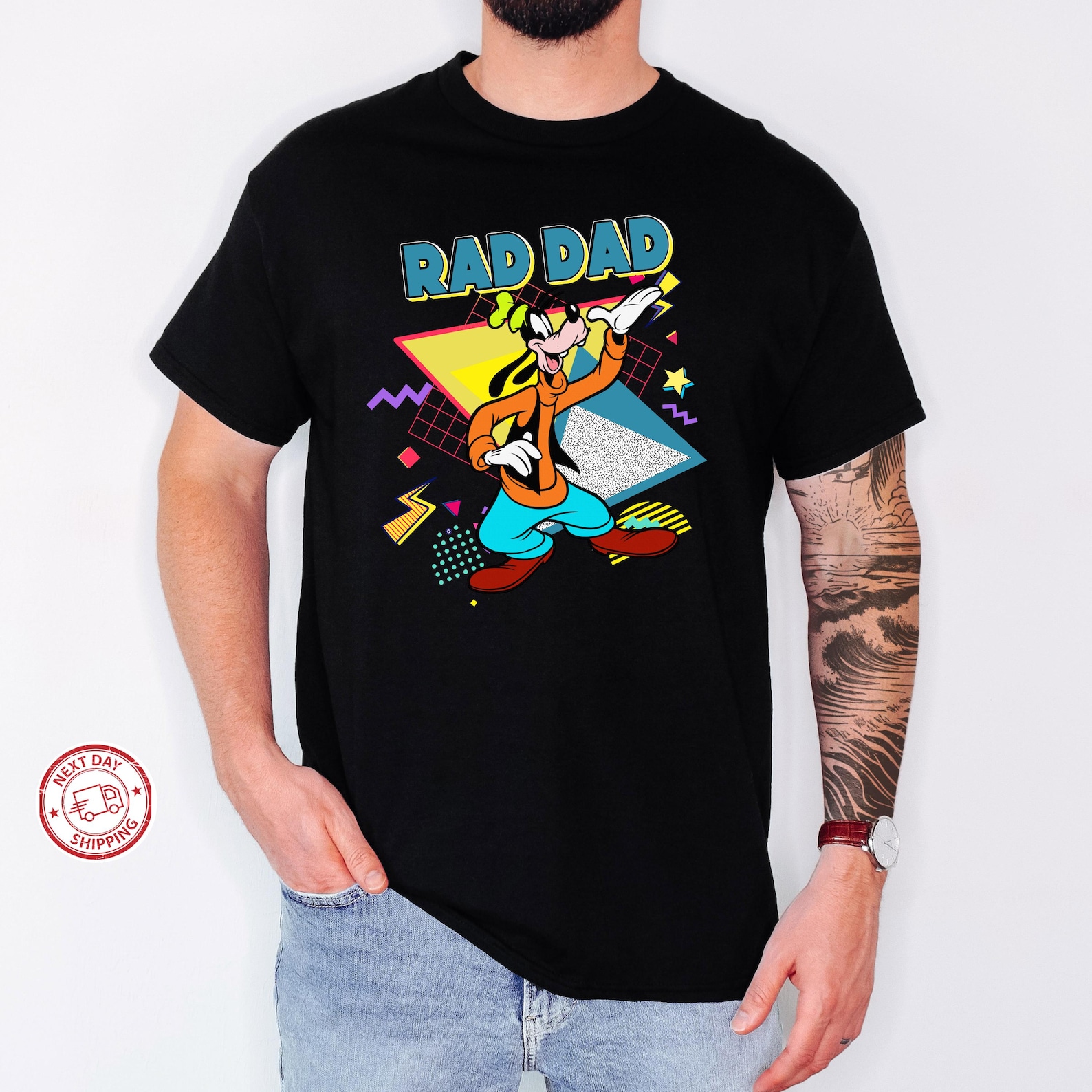 Disney Goofy and Max Goofy Shirt, Rad Dad and Rad Like Dad Sweatshirt ...